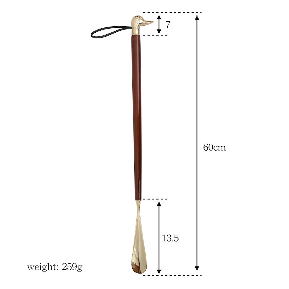 Extra Long Handle Shoe Horn / 23.6" Duck Handle Shoehorn Perfect ...