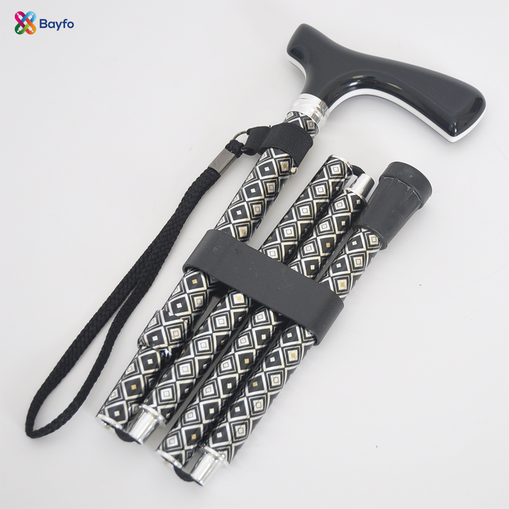 Travel Folding Adjustable Walking Cane (1001.304.FAL) » Bayfo Inc.