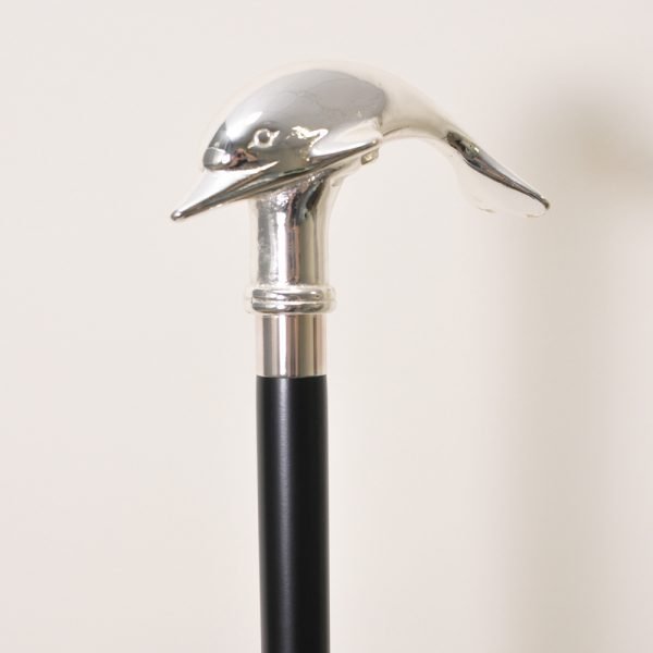 Brass Dolphin Handle Walking Cane » Taiwan Manufacturer