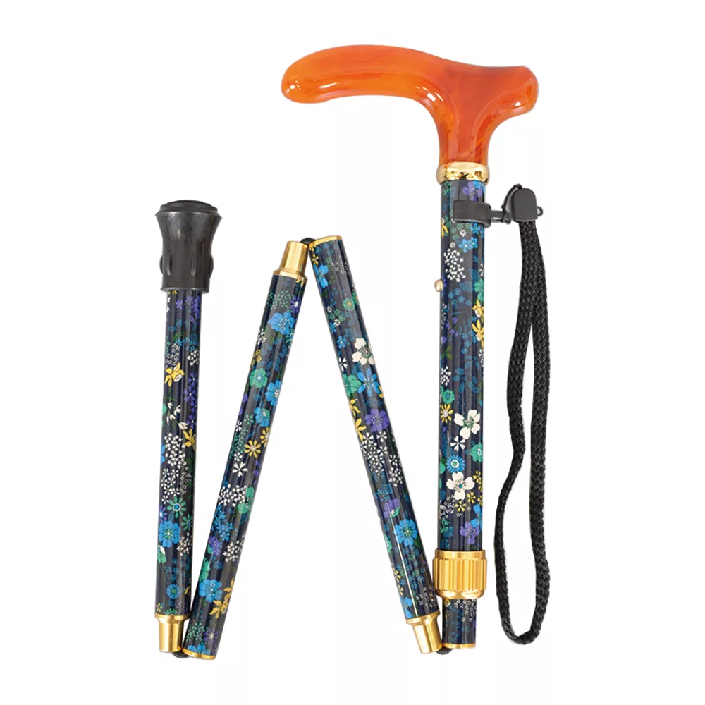 Luxury Textile Fabric Wrap Type Folding Cane Floral Pattern (1001.107 ...